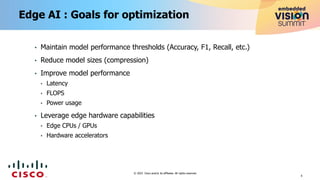 “Introduction to Optimizing ML Models for the Edge,” a Presentation ...