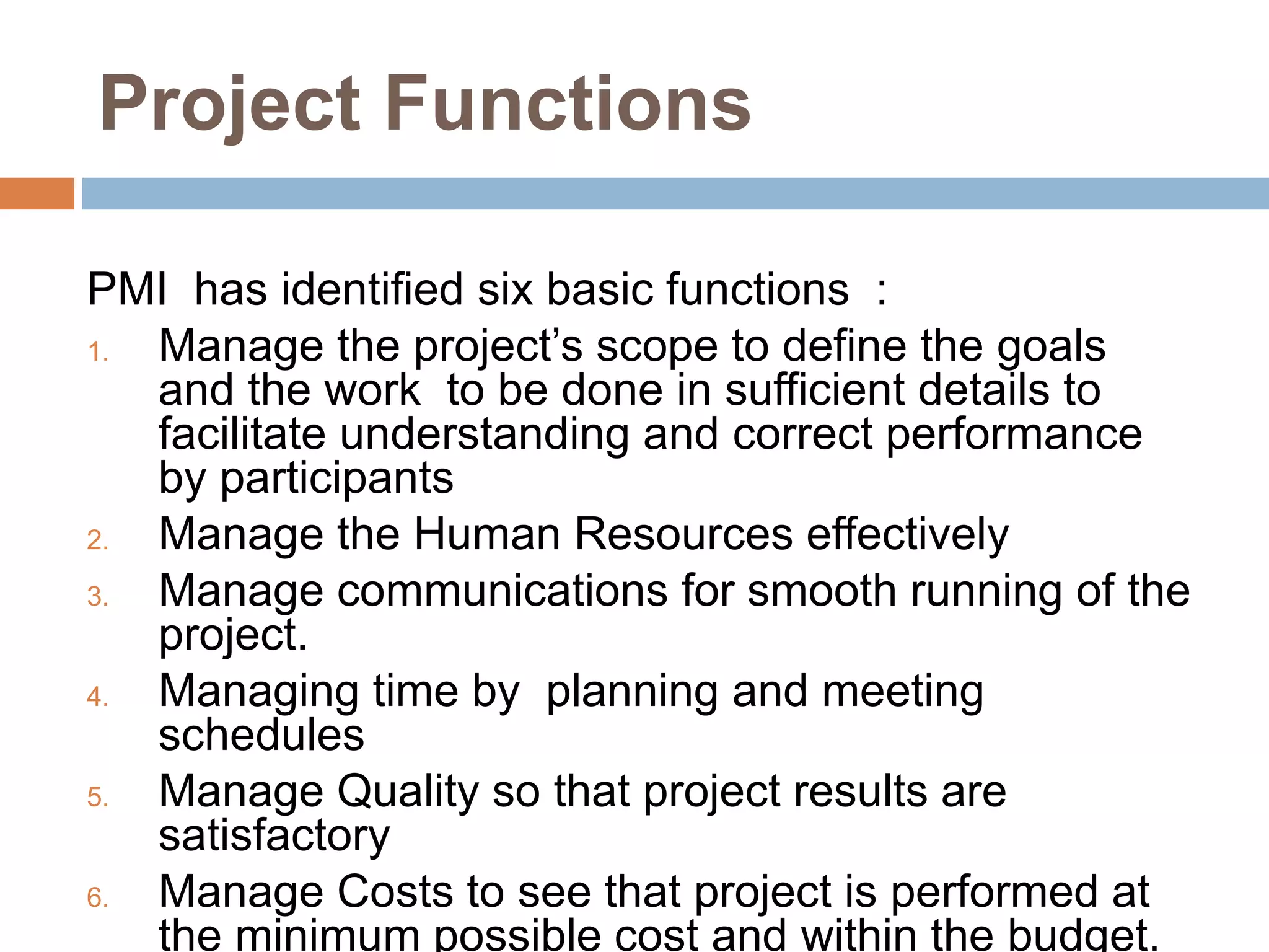 project management concepts | PPTX