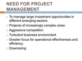project management concepts | PPTX