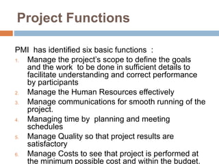 project management concepts | PPTX