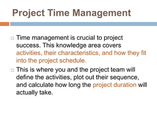 project management concepts | PPTX