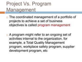 project management concepts | PPTX