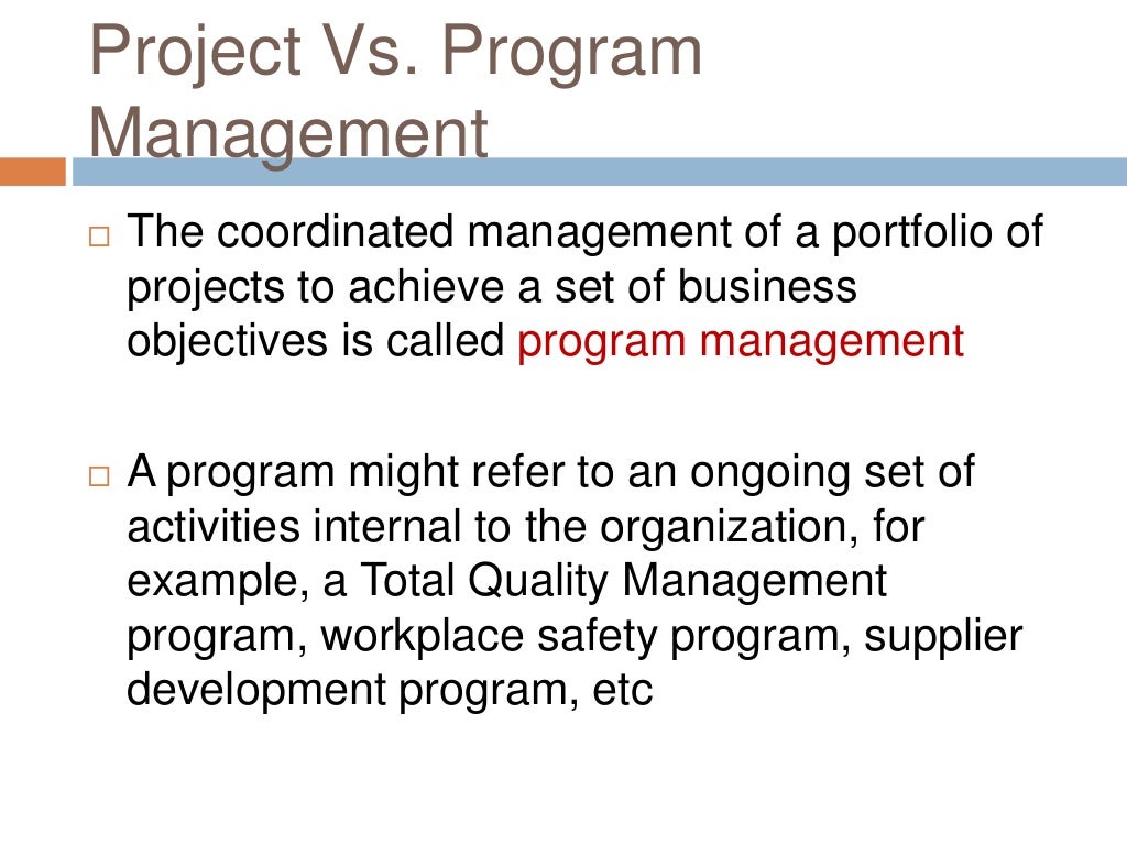 project management concepts