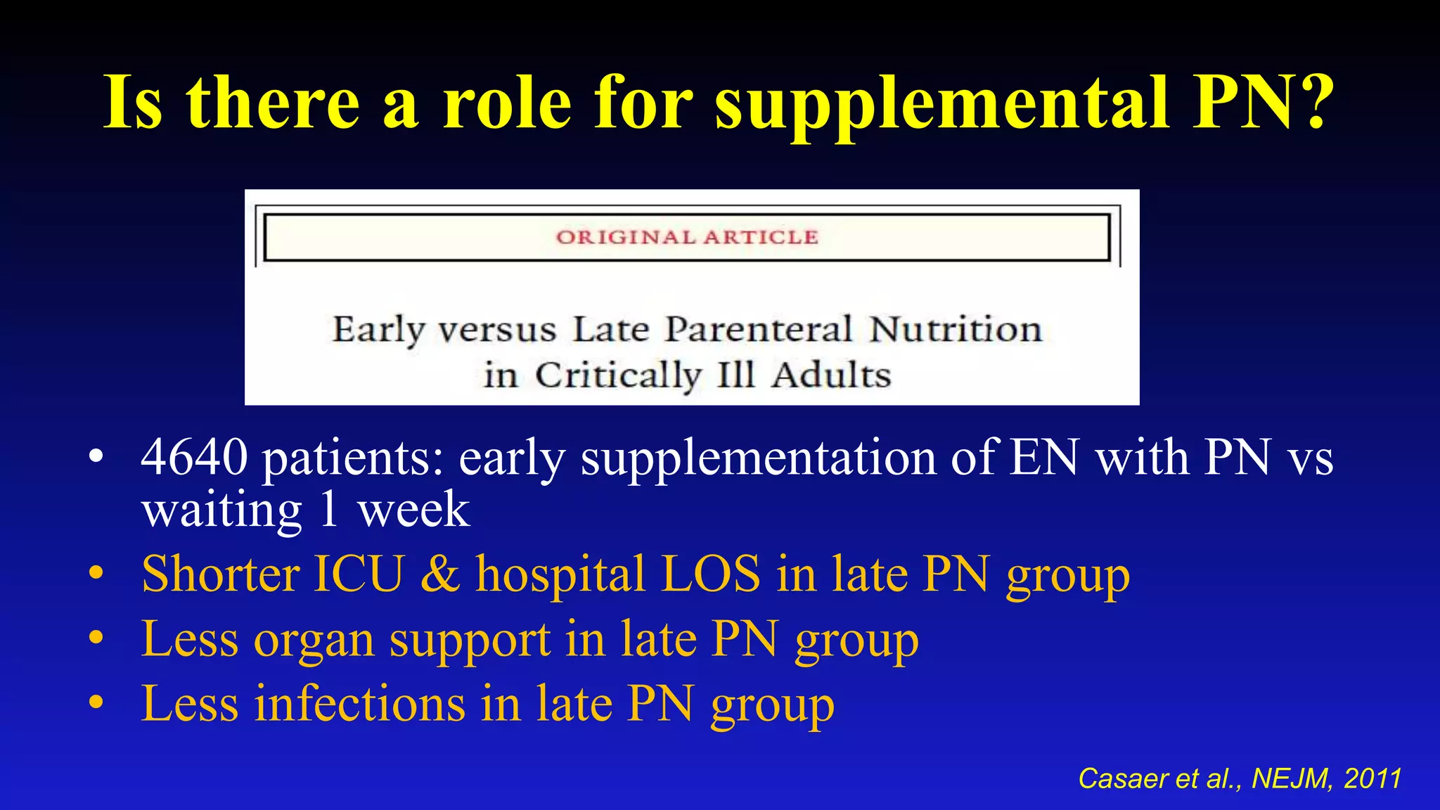 How I assess nutritional requirements and prescribe TPN | PPTX