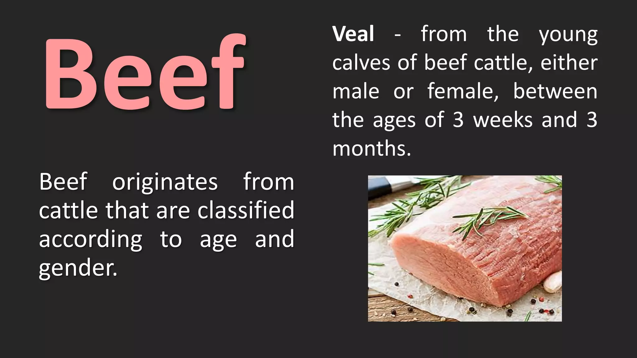 FT 2110 Lecture Chap 4 _ Meat.pptx | Vegetarian Diets | Food & Drink