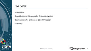 "Object Detection for Embedded Markets," a Presentation from ...