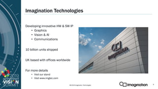 "Object Detection for Embedded Markets," a Presentation from Imagination Technologies | PPT