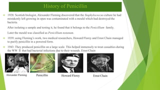 Basics on Penicilin production | PPTX