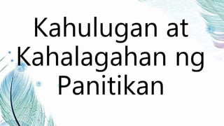 PANITIKAN.pptx