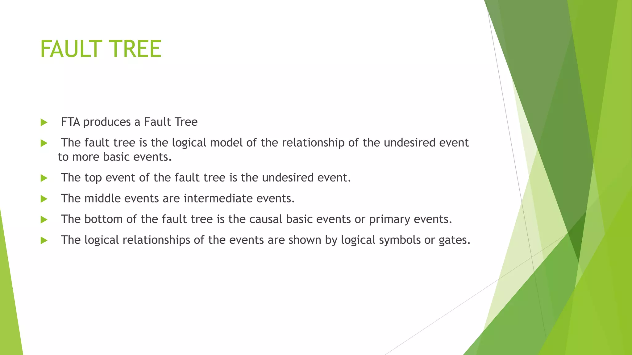 Fault tree analysis | PPTX