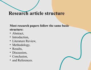 Introduction to academic writing, types of academic writing | PPTX