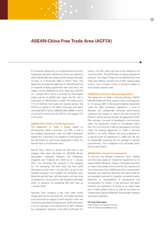 Fta agreements | PDF