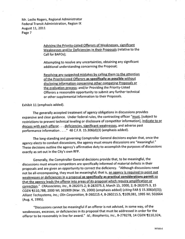Bombardier FTA Appeal letter | PDF