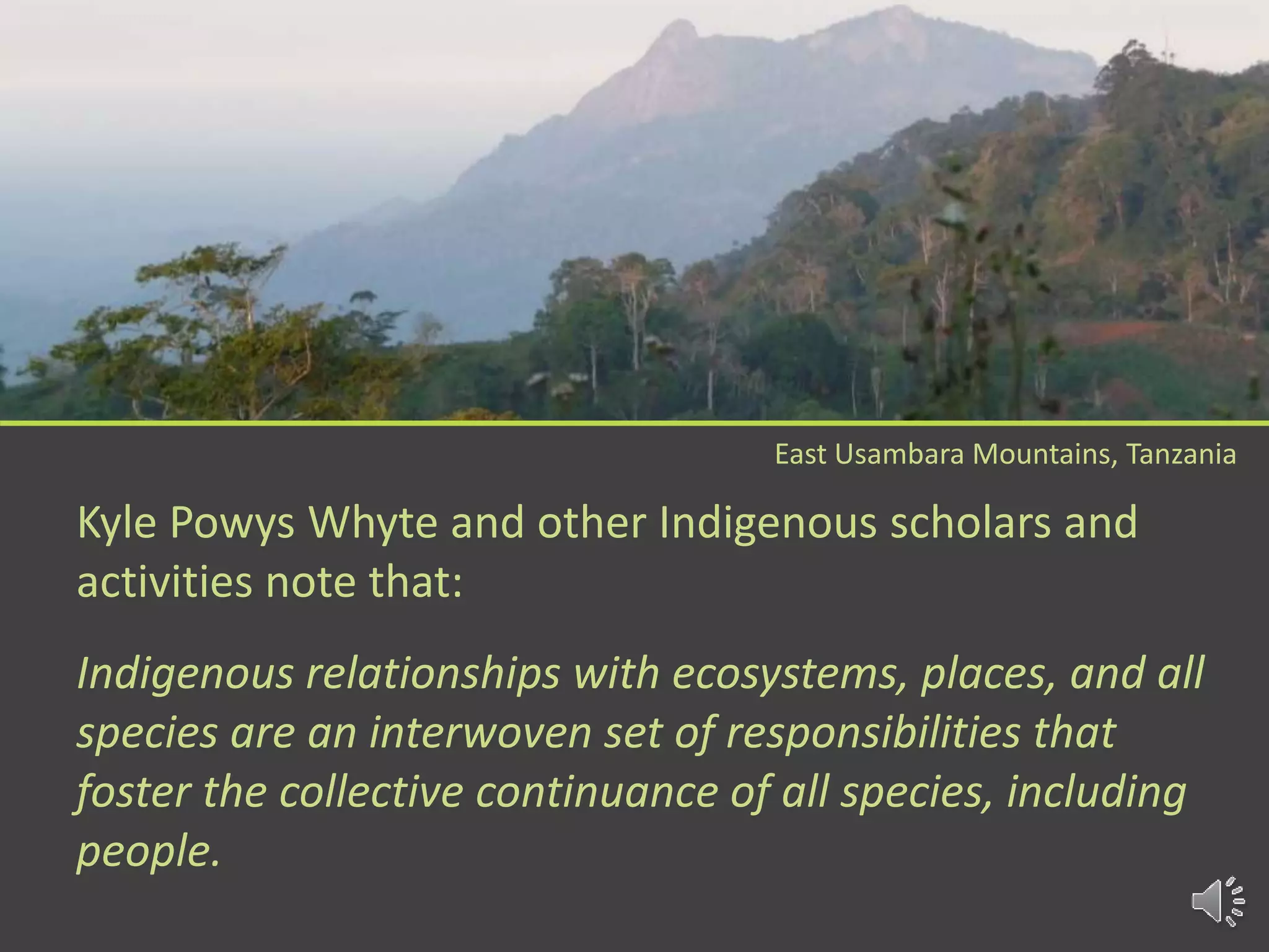 Wild foods as cultural heritage and cultural ecosystem services in ...