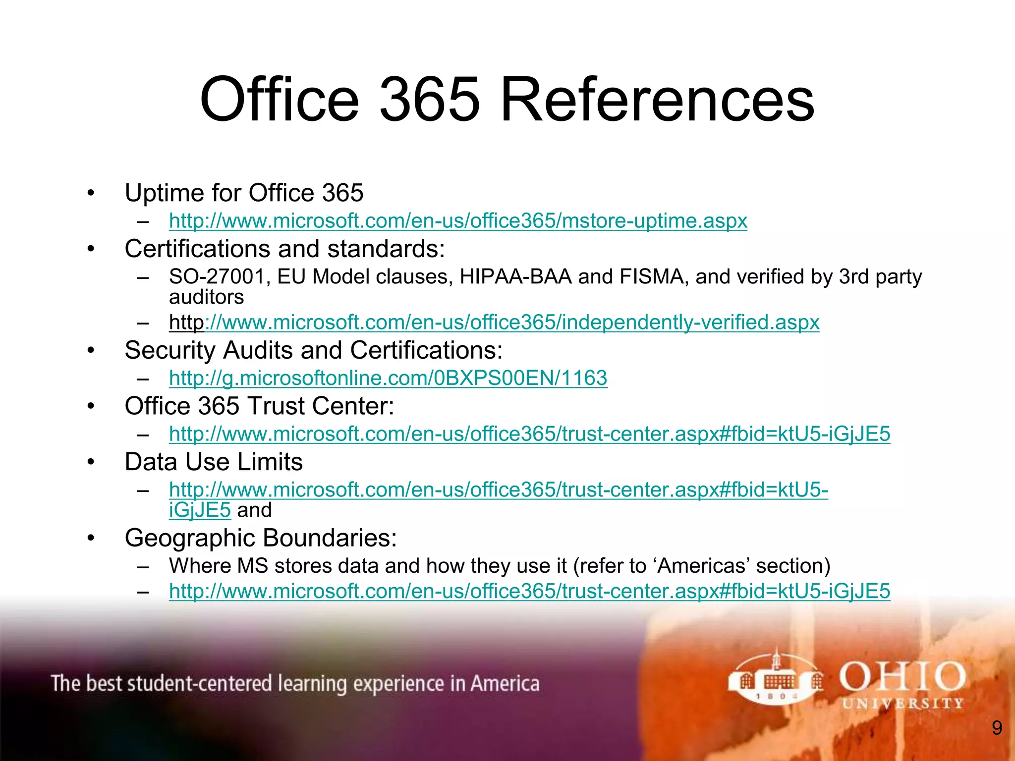 FTAG Office 365 Presentation.ppt