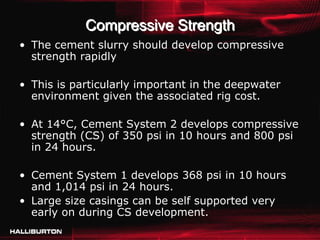 Halliburton Deepwater Cementing Presentation | PDF