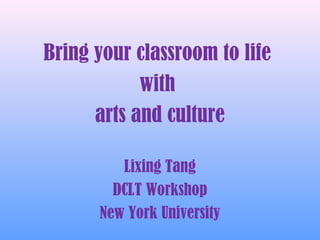 Bring your classroom to life: Use your cameras in teaching | PPT