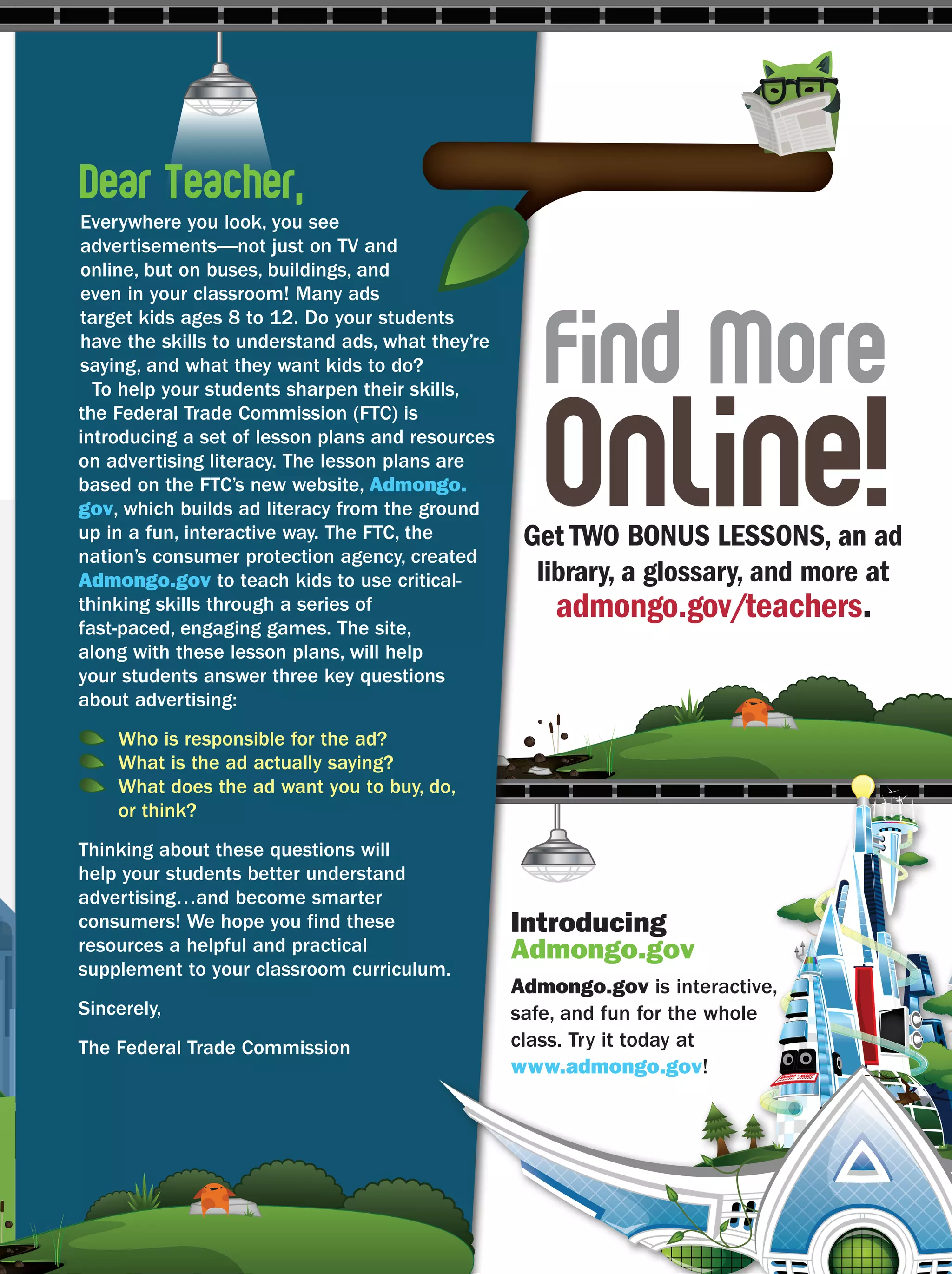 Ftc lesson-plans-student-worksheets | PDF