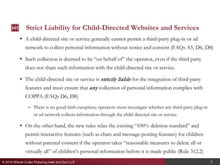 The FTC’s Revised COPPA Rules (Stanford Presentation) | PDF