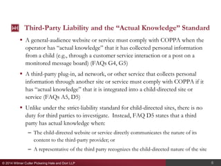 The FTC’s Revised COPPA Rules (Stanford Presentation) | PDF