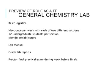 Fundamentals of Teaching Chemistry F18 Session I | PPT