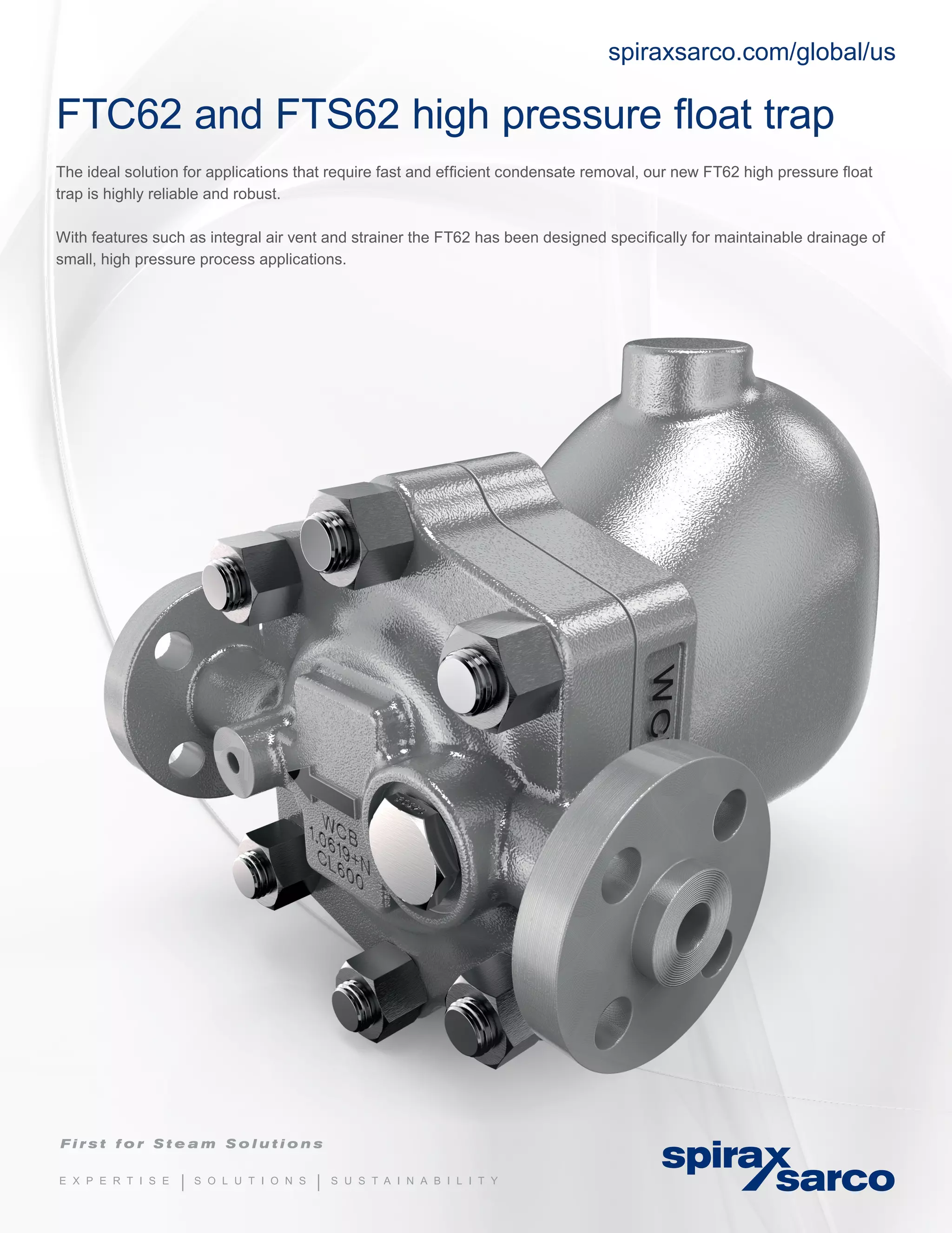 High Pressure Float Type Steam Trap | PDF