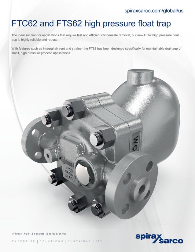 High Pressure Float Type Steam Trap | PDF