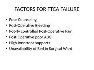 FAST-TRACK ANESTHESIA IN CARDIAC SURGERY | PPTX