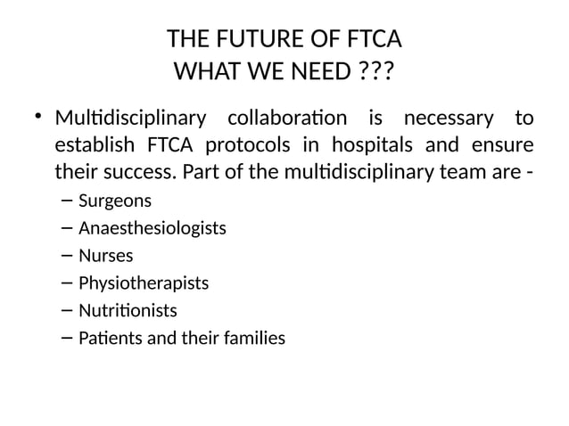 FAST-TRACK ANESTHESIA IN CARDIAC SURGERY | PPTX