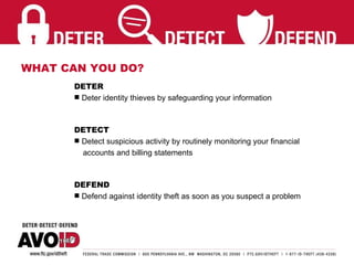 Avoiding ID Theft | PPT