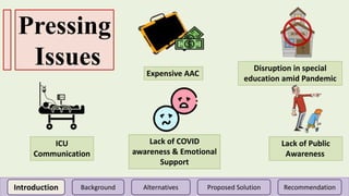 Collaborative AAC Support System for Bangladesh | PPTX | Computer ...