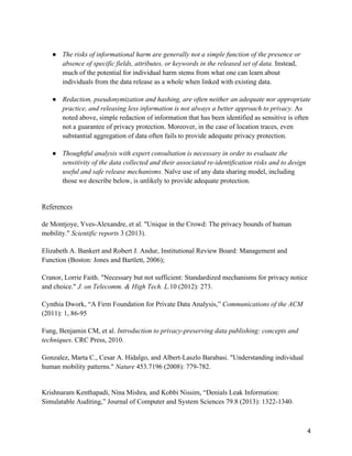 Comments to FTC on Mobile Data Privacy | PDF