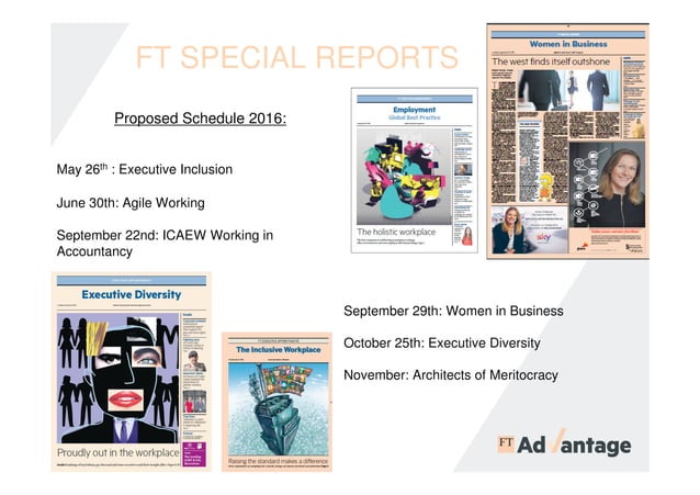 FTCM Special reports in 2016.pptx