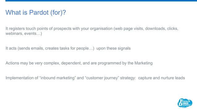 Implementing Pardot - what to focus on from day 1 | PPTX