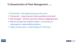 FTE Briefing - Future of Fleet Management | PPTX