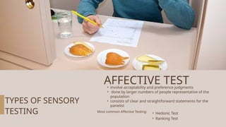 FTEC 4 Food Evaluation; Comprehensive Lesson on Food Evaluation ...