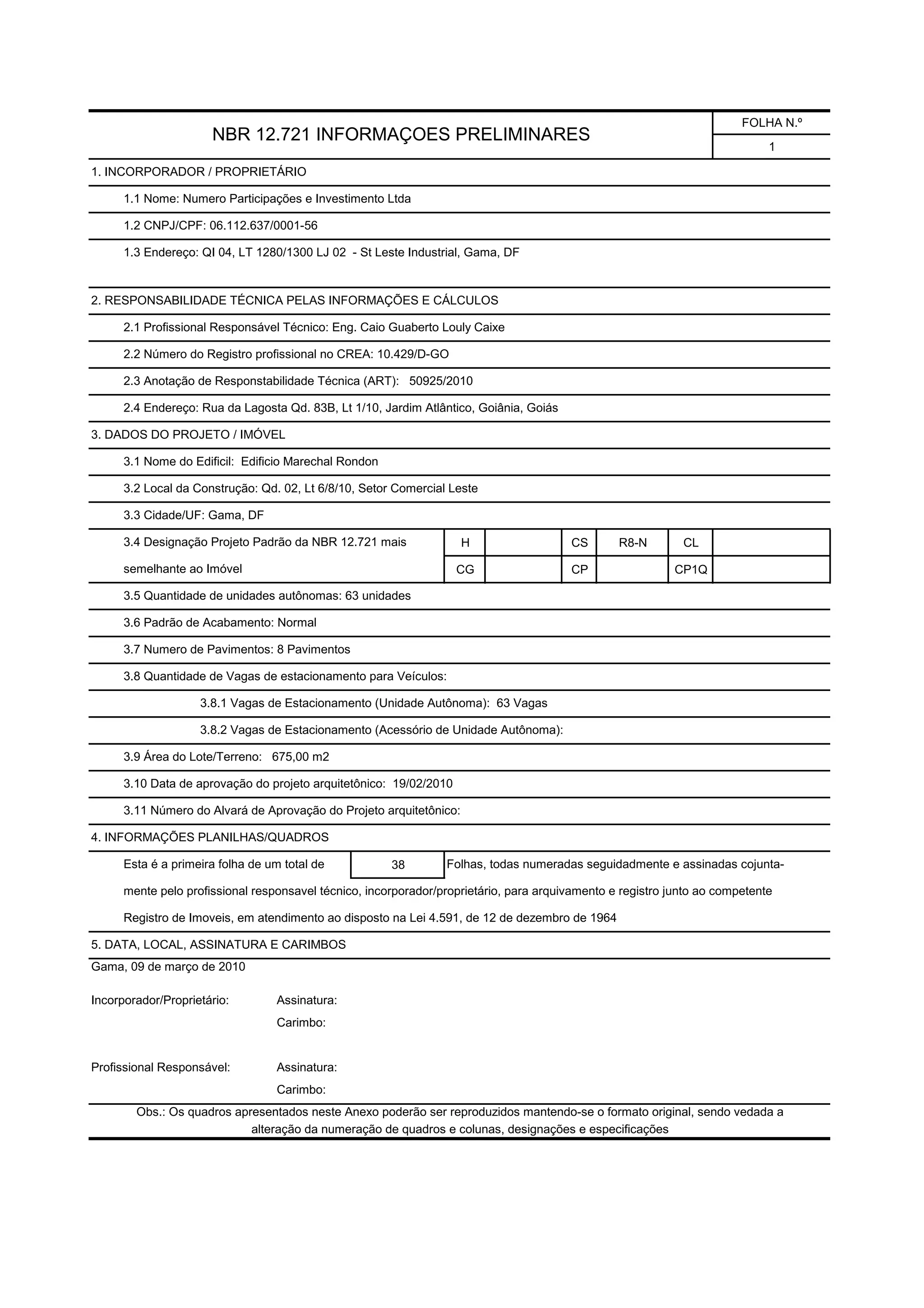Nbr 12721 Atualizada 2022 Pdf - RETOEDU