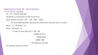 Fluid Therapy in Animals | PPTX