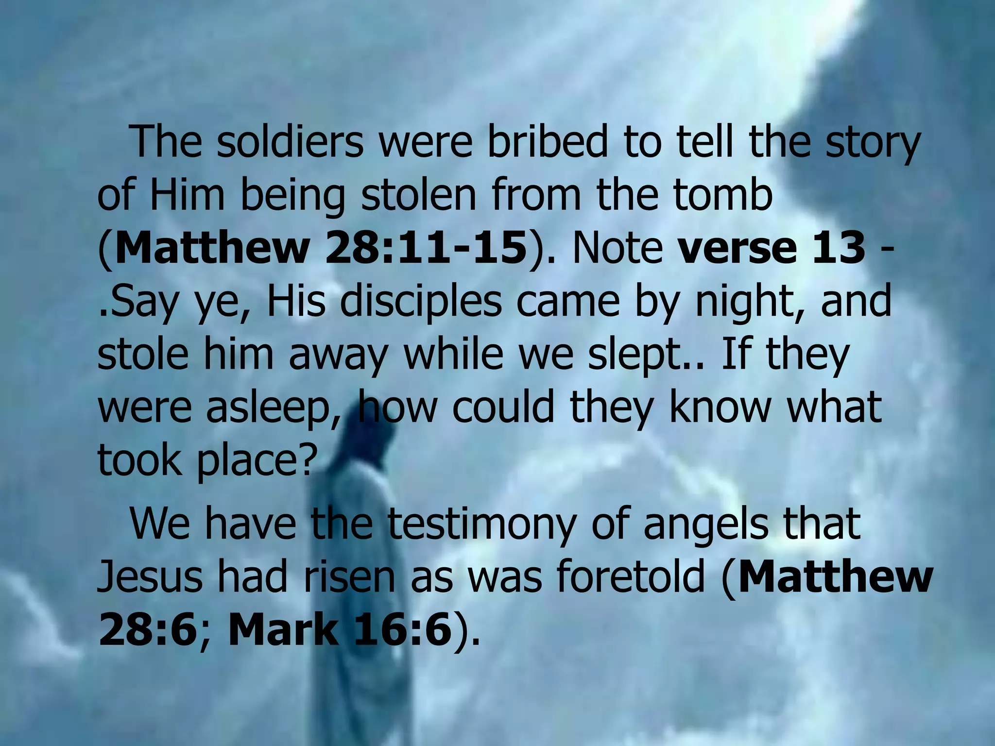 The Resurrection Of Jesus Christ | PPTX