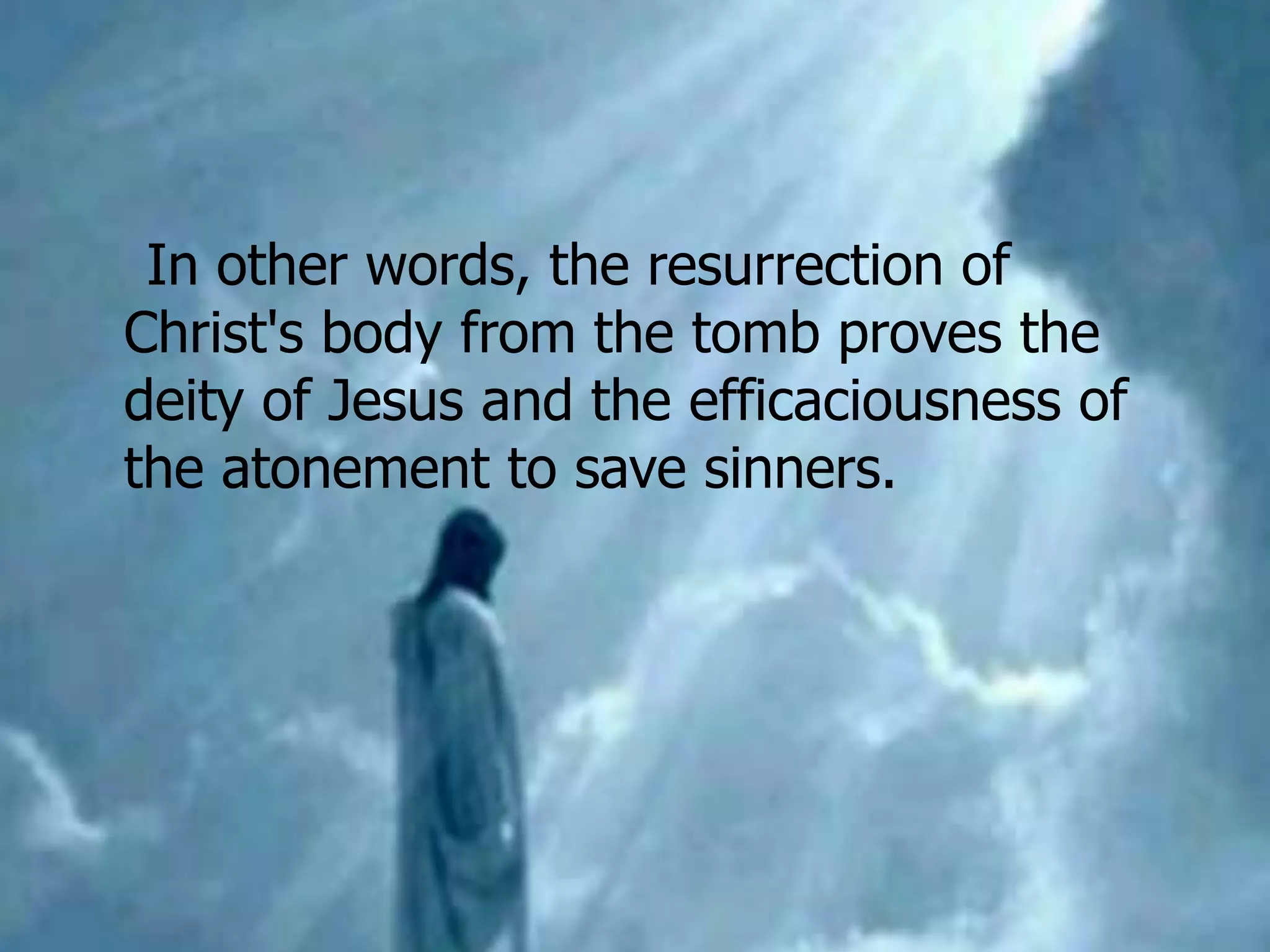 The Resurrection Of Jesus Christ | PPTX