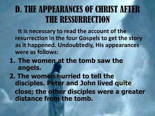 The Resurrection Of Jesus Christ | PPTX