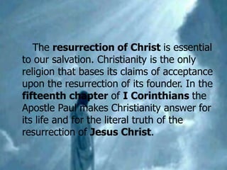 The Resurrection Of Jesus Christ | PPTX
