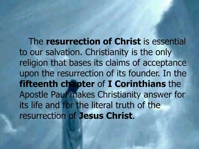 The Resurrection Of Jesus Christ | PPTX