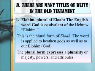The Titles Of Jesus | PPTX