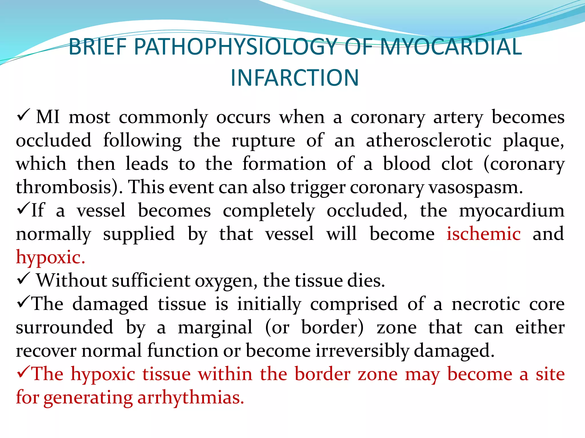 ARBs USE IN MANAGEMENT OF MYORCARDIAL INFARCTION | PPT