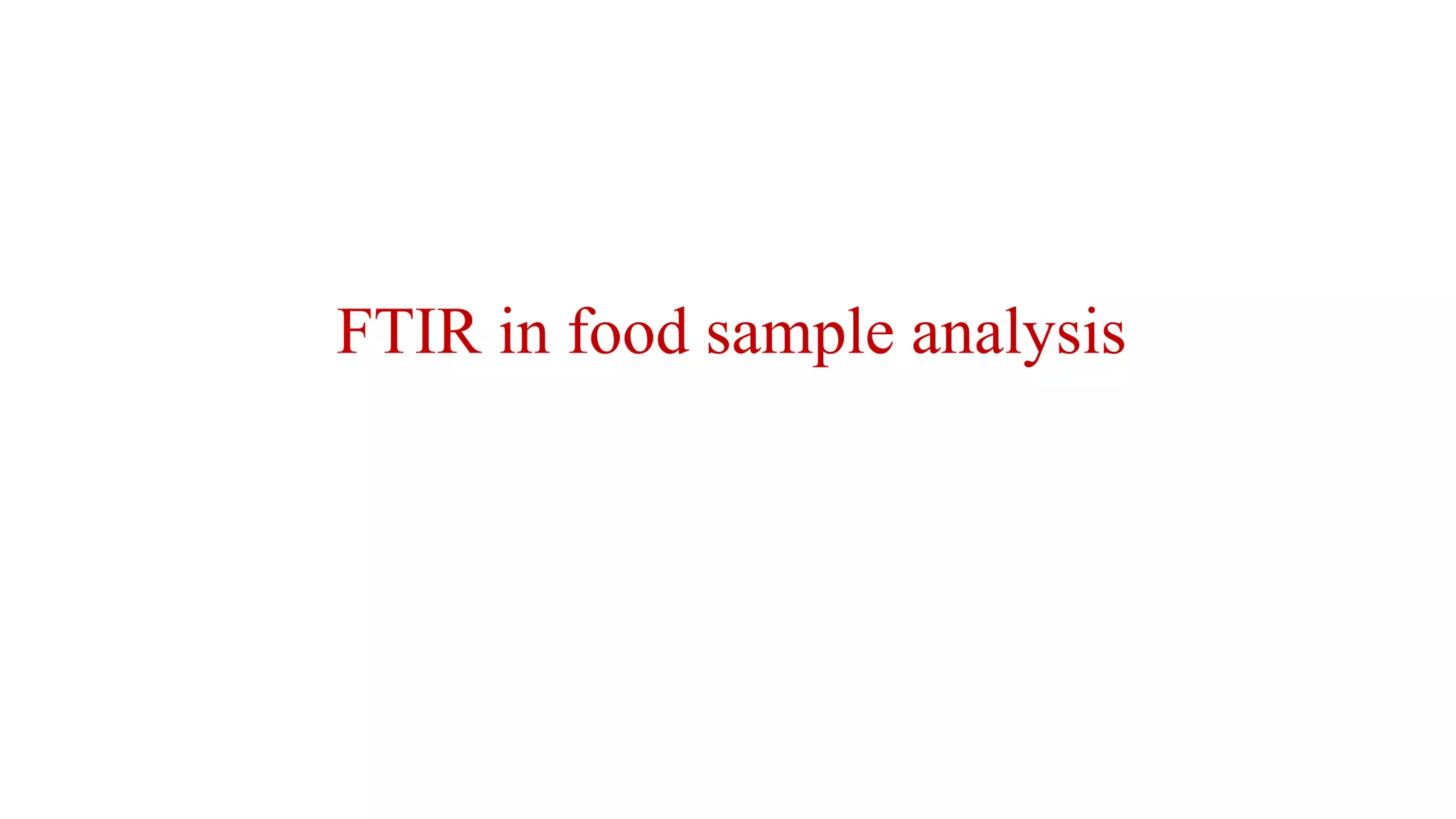 FTIR analysis of secondary structure of protein | PDF