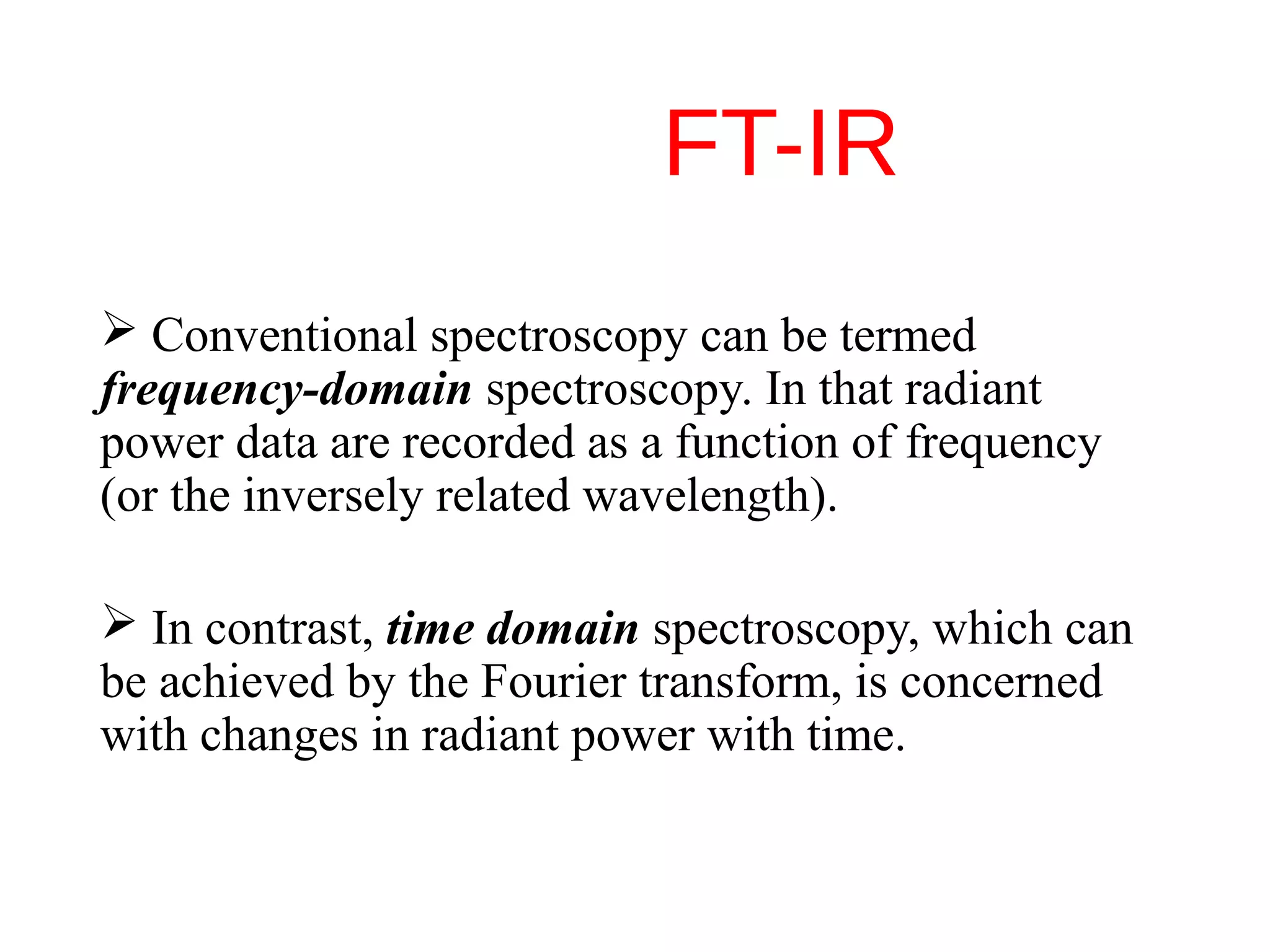 FTIR spectroscopy | PPT