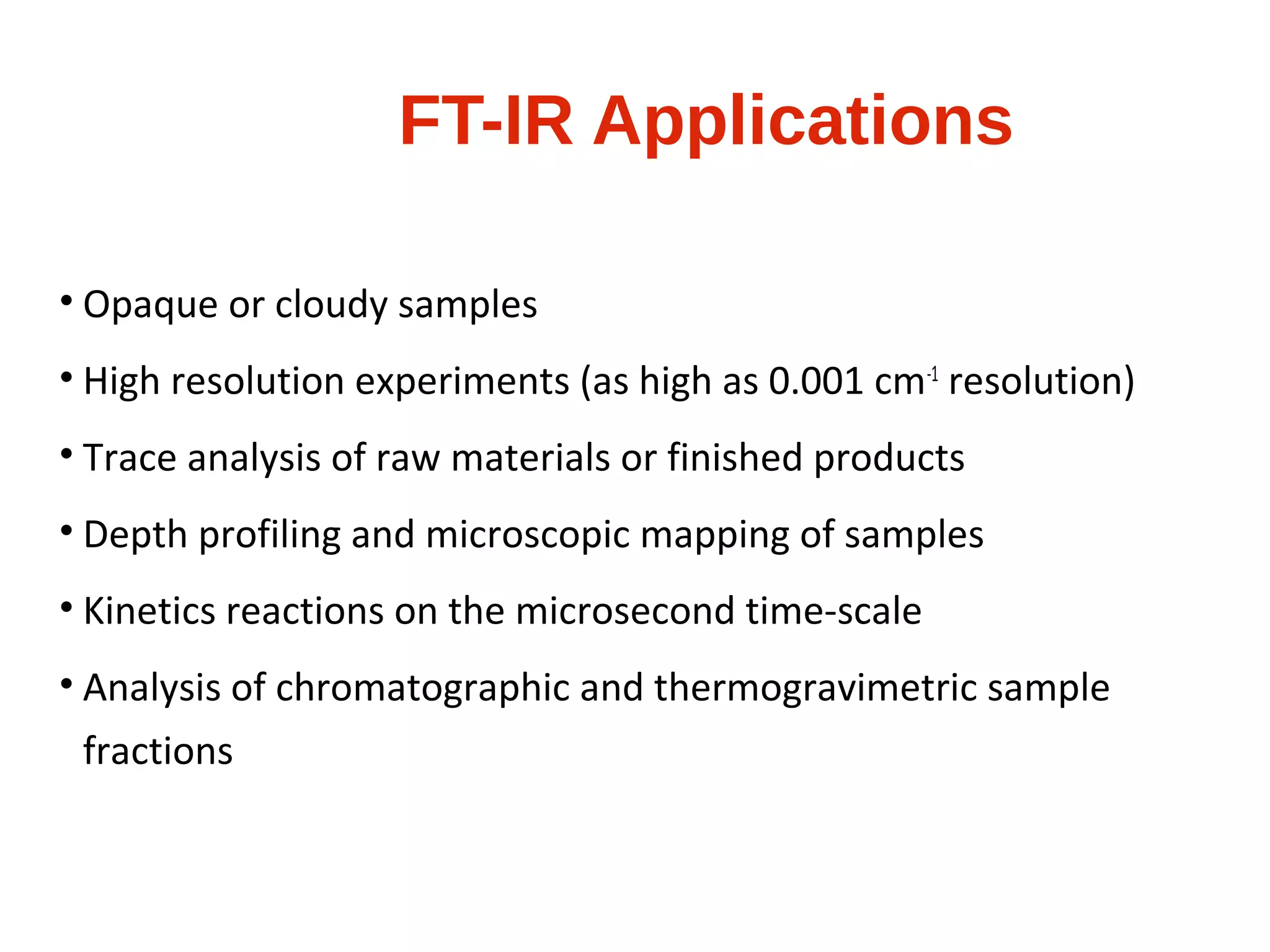 FTIR spectroscopy | PPT