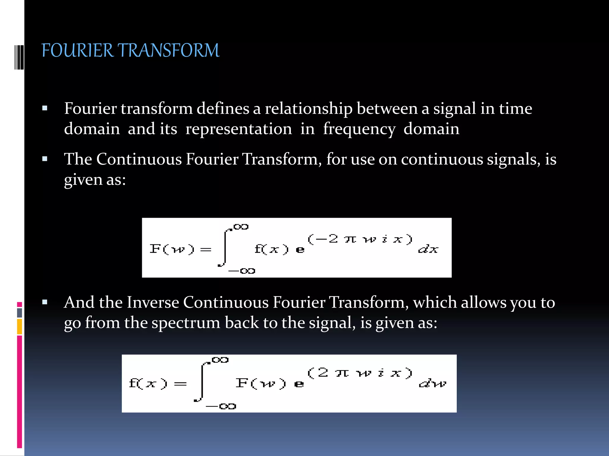 FOURIER TRANSFORM SPECTROSCOPY 1 | PPTX | Chemistry | Science