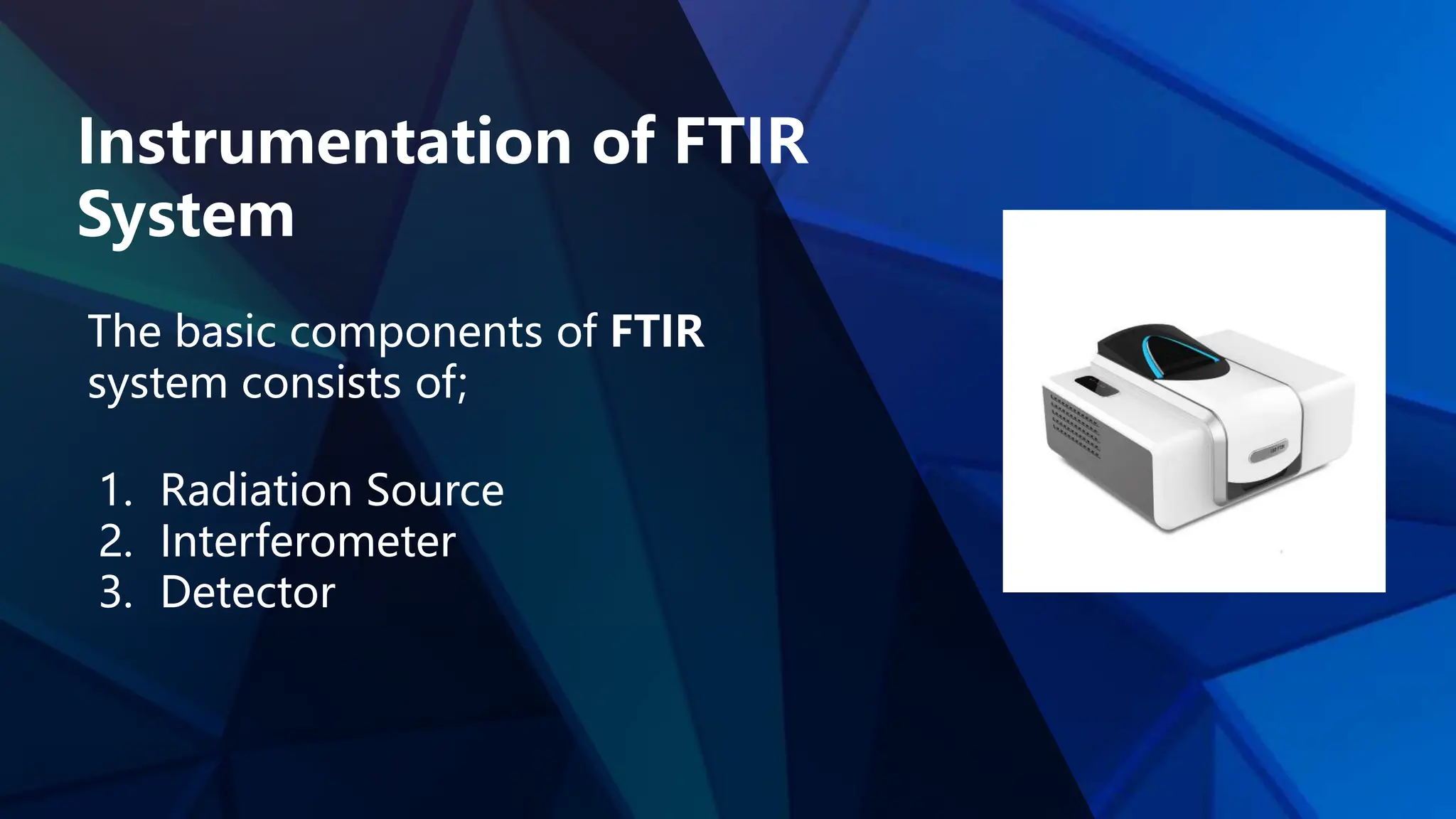 Ftir Fourier Transform Infrared Spectroscopy Pptx